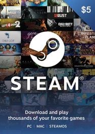 Buy Steam Gift Card 5 USD CD Key | Loaded