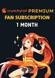 Crunchyroll - 1 Month Fan Subscription | Crunchyroll | Loaded