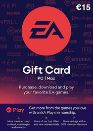 Compra CD Key di EA Origin Gift Card - 15 EUR | Loaded