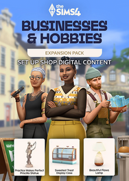 Buy The Sims 4 Businesses & Hobbies - Set Up Shop Digital Content PC ...