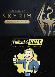 Buy Skyrim Anniversary Edition + Fallout 4 G.O.T.Y Bundle Xbox One ...