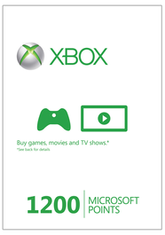Xbox Live 1200 Microsoft Points | Xbox 360 | CDKeys