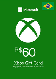 Compre a CD Key do Xbox Gift Card - 60 BRL | Loaded