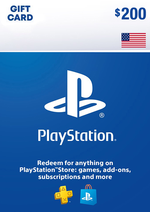 Playstation Store Gift Card - 200 USD (USA) | PSN | CDKeys