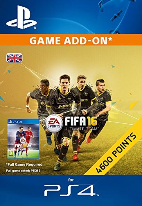 4,600 FIFA 16 Points (UK) | PS4 | CDKeys