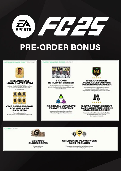 EA SPORTS FC 25 Pre - Order Bonus DLC (WW) | Xbox | CDKeys