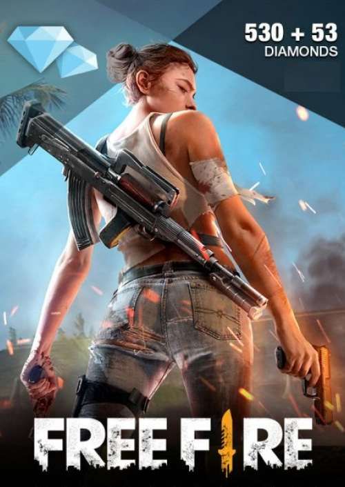 Free Fire 530 + 53 Diamonds | Top- Up| CDKeys