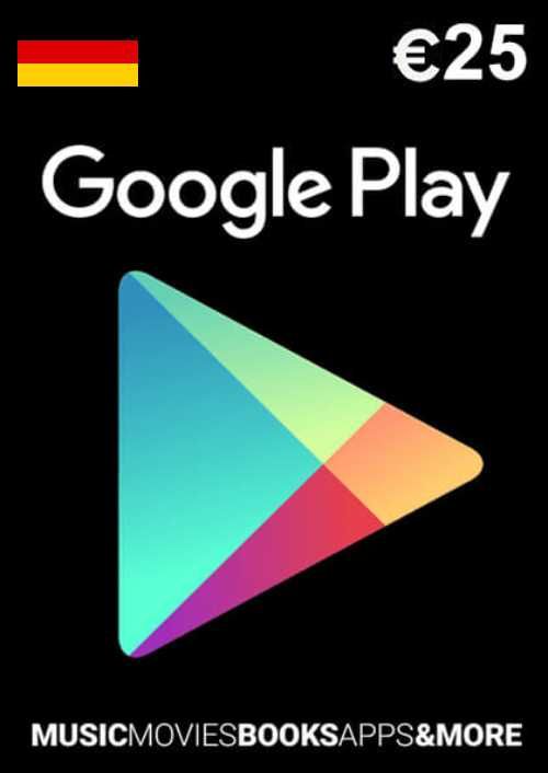 Google Play 25 EUR (Germany) | Gift Card | CDKeys