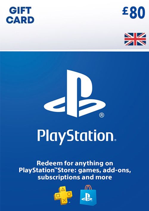Playstation Network (PSN) Card - £80 (UK) | CDKeys