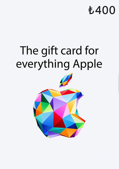Apple Gift Card 400 TRY (Turkey) | Gift Card | CDKeys