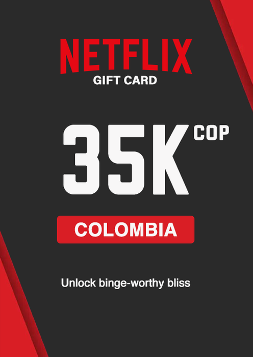Netflix - 35000 COP (Colombia) | Gift Card | CDKeys
