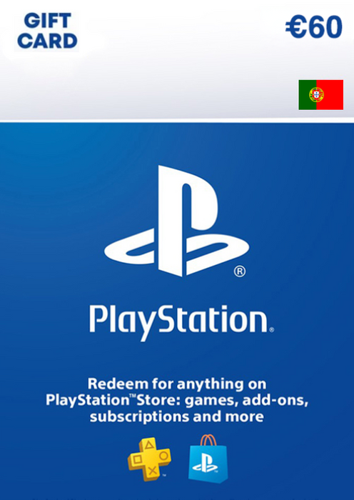 PLAYSTATION STORE GIFT CARD - 60 EUR (Portugal) | PSN | CDKeys